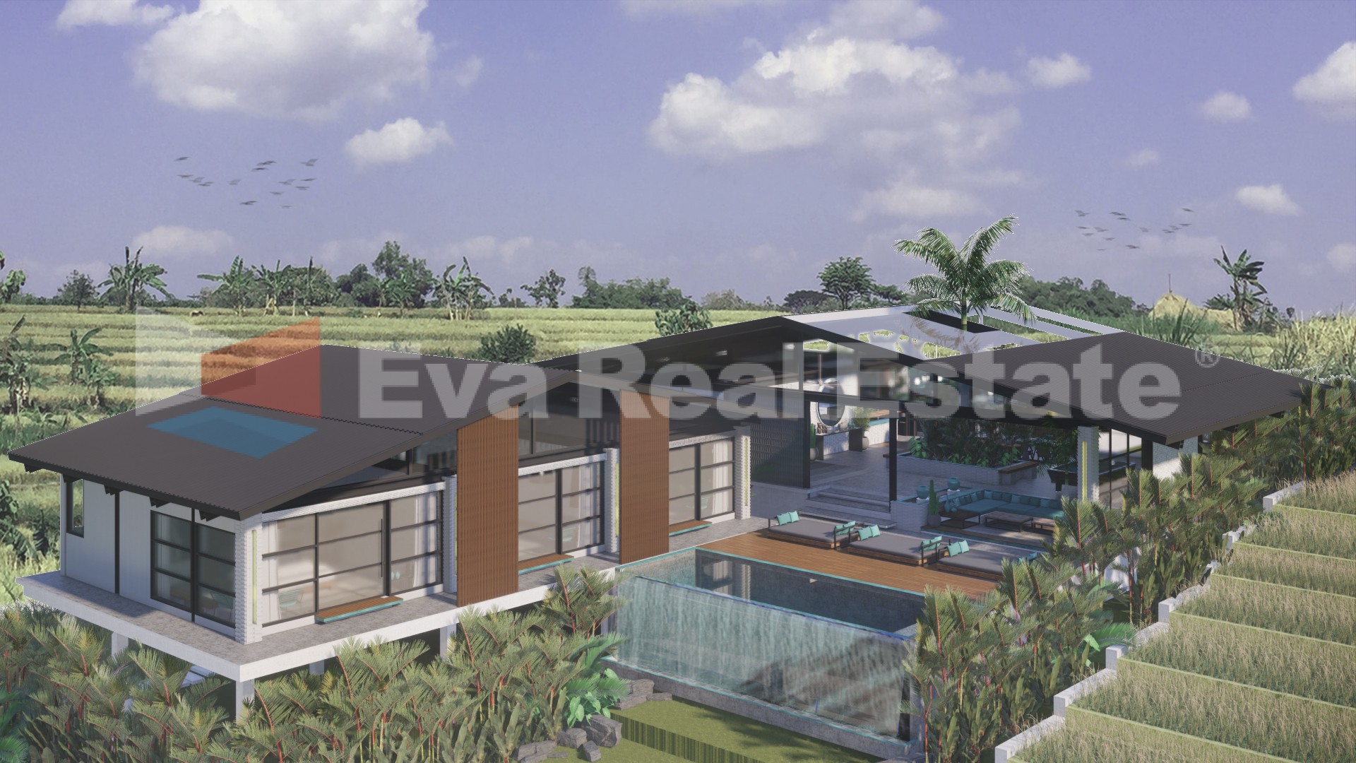 Stylish Modern Loft Villa With Breath-taking View in Tanah Lot - Eva ...
