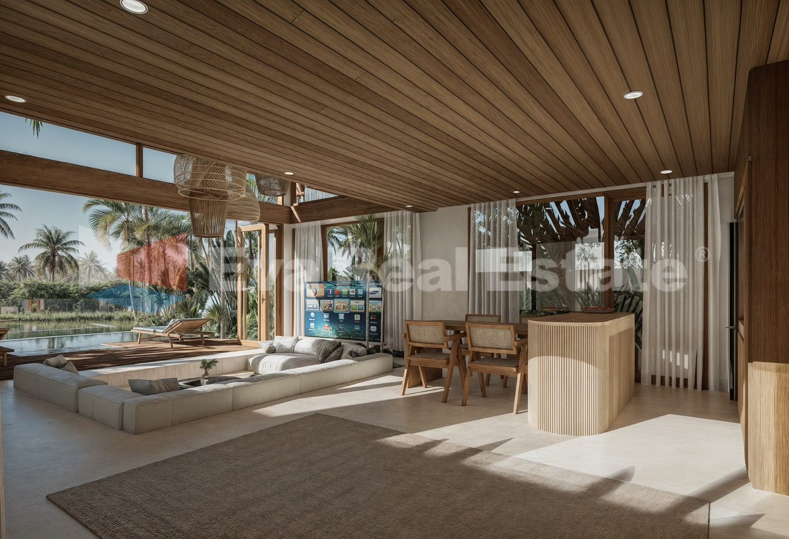 Luxury 2-Bedroom Hut Concept Villa - Eva Real Estate